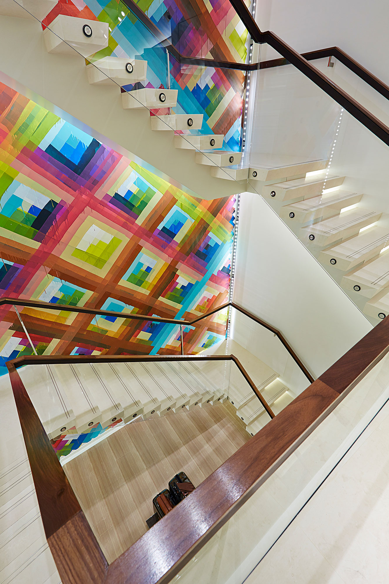 MURAL DE ESCADA COLOR WALL 4, Londres - Carbondale